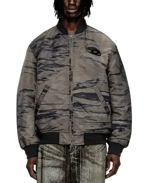 DIESEL® J-kepes-dlbz Printed Bomber Jacket