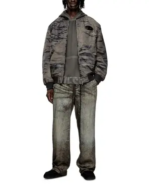 DIESEL® J-kepes-dlbz Printed Bomber Jacket