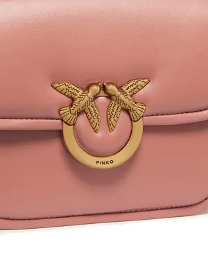 Pinko Love Box Mini Leather Bag