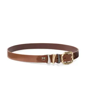 Pinko Chunky Leather Belt