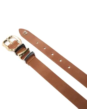 Pinko Chunky Leather Belt