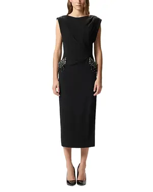 Pinko Freccette Midi Dress
