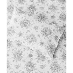 BEDFORD LANE Petite Toile De Joie Percale Sheet Set, Twin