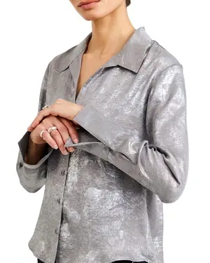 Bella Dahl Flowy Button-front Shirt