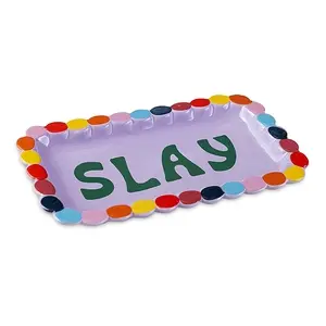 FURBISH Slay Trinket Tray - Bright Purple