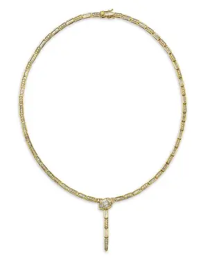 Bloomingdale'S Diamond Serpent Lariat Necklace - Gold