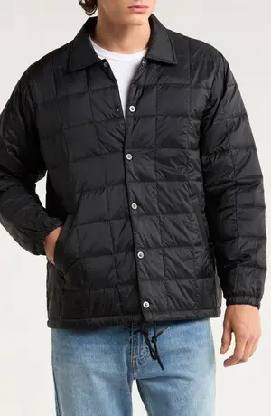 Taion Packable Down Coach Jacket - Black