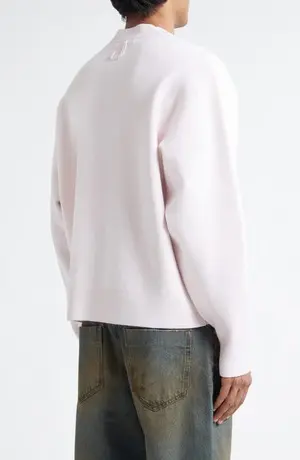 Jacquemus Le Cardigan Doppio Merino Wool-blend Cardigan - Light Pink