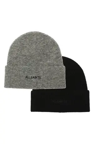 ALLSAINTS Underground Rib Beanie