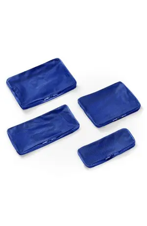 AWAY Set Of 4 Packing Cubes - Wave Blue