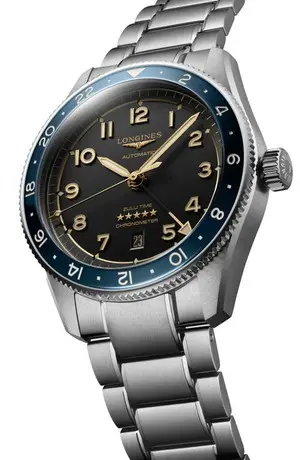 LONGINES Spirit Zulu Time Automatic Bracelet Watch