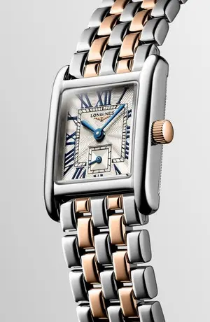 LONGINES Mini Dolcevita Two-tone Bracelet Watch - Silver