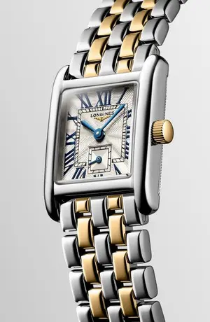 LONGINES Mini Dolcevita Two-tone Bracelet Watch - Silver