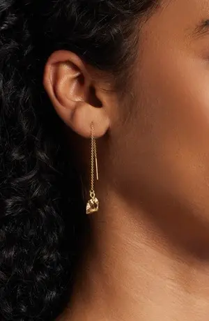 KIARA BY KI-ELE Aya Citrine Threader Earrings