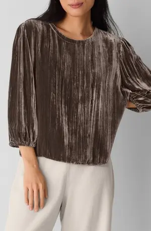 Eileen Fisher 3/4 Sleeve Blouses