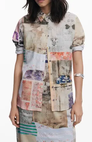 Desigual Collared Shirts For Women