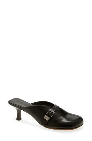 Women's Buckle Mules
