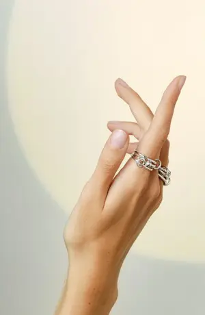 SPINELLI KILCOLLIN Acacia Link Ring - Silver