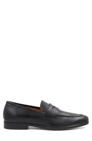 Bruno Magli Flex Apron Toe Penny Loafer - Black
