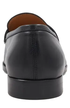 Bruno Magli Flex Apron Toe Penny Loafer - Black