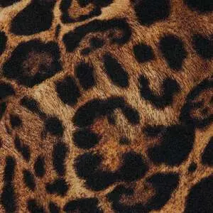 L'Agence Britt Tie-side Bikini Bottom - Brown Multi Patch Leopard