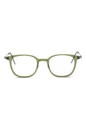 LINDBERG Round-frame Eyeglasses - Silver