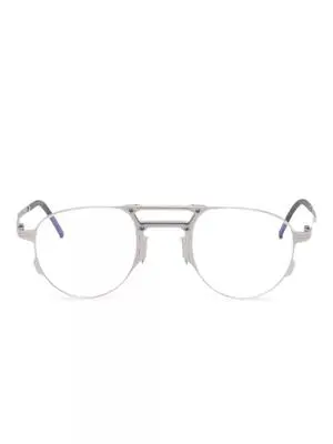 MOVITRA Levita Round-frame Glasses - Grey