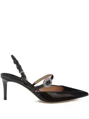 Ermanno Scervino Embellished Slingback Sandals