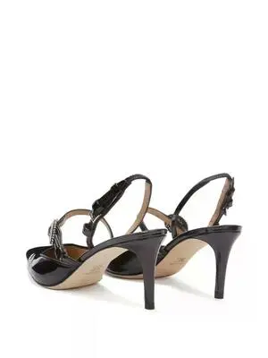 Ermanno Scervino Embellished Slingback Sandals