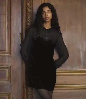 DÔEN Madelynne Shift Dress - Black