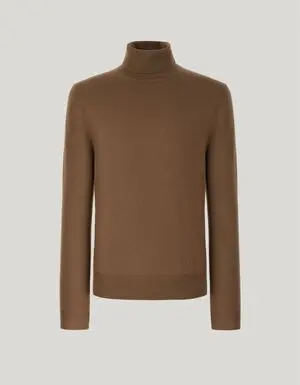 Canali Cashmere Turtleneck - Brown