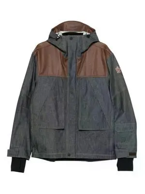 Moncler Panelled Hooded Jacket