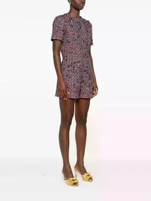 Gucci Buttoned Short-sleeve Playsuit
