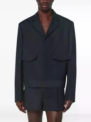 Gucci Single-breasted Patch-pocket Jacket