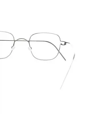 LINDBERG Rim Emil Rectangle Eyeglasses - Black