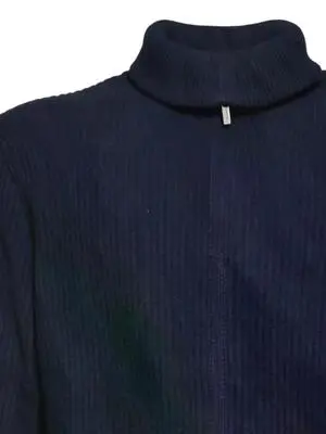 MC2 SAINT BARTH Zip Ribbed Cardigan