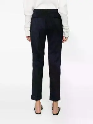 Etro Patterned Cuffed Trousers