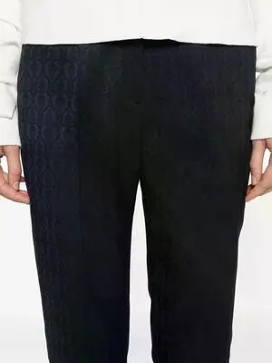 Etro Patterned Cuffed Trousers