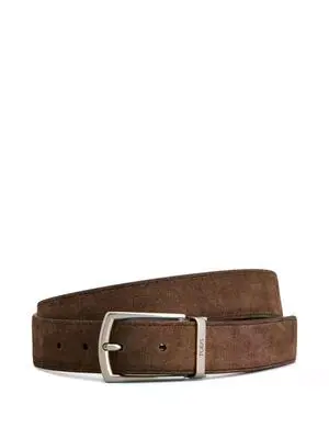 TOD'S Leather Reversible Belt - Brown