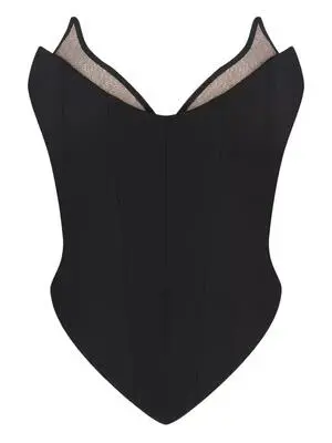 NUE Sweetheart-neckline Bustier Top