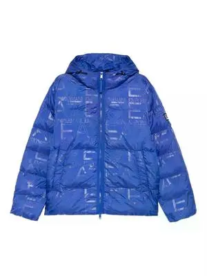 Emporio Armani Hooded Print Jacket