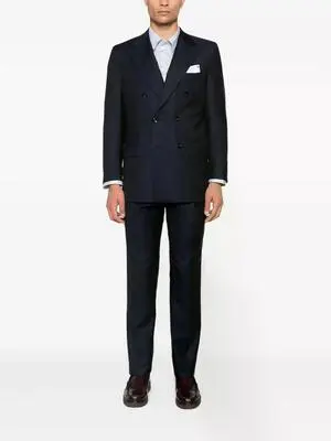 Kiton Double-breasted Wool Suit