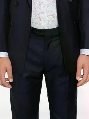 Kiton Double-breasted Wool Suit
