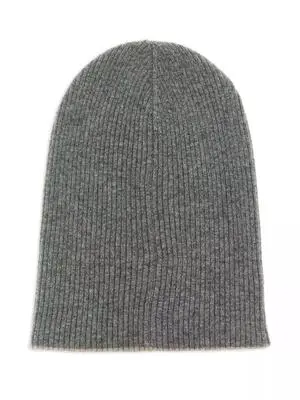 Brunello Cucinelli Cashmere Beanie Hat - Grey