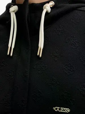 Guess Patterned Hooded Jacket