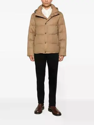 MONTECORE Virgin-wool Padded Jacket - Brown