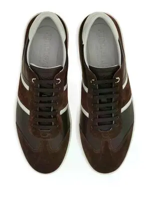 FERRAGAMO Panelled Sneakers - Brown