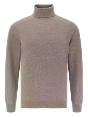 Boggi Milano Roll-neck Cashmere Sweater - Brown
