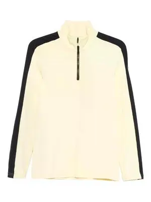 Fusalp Panelled Half-zip Top - Neutrals