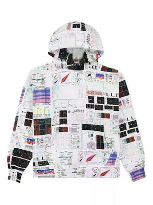 PLEASURES Graphic-print Hoodie